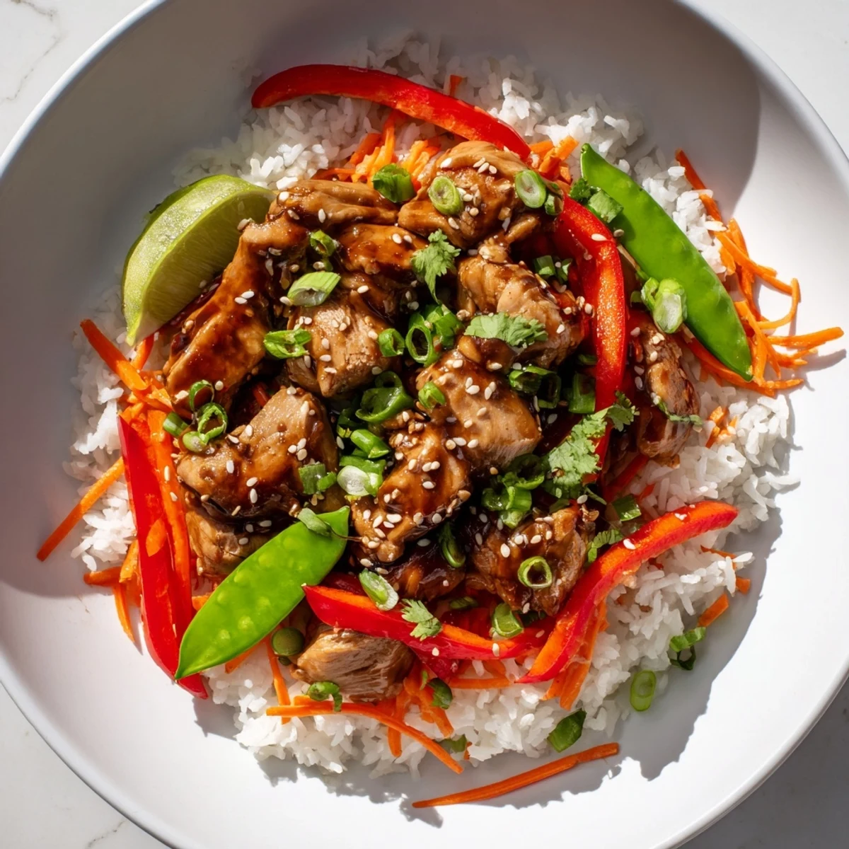 Flavorful Asian Chicken with Sesame Ginger Sauce