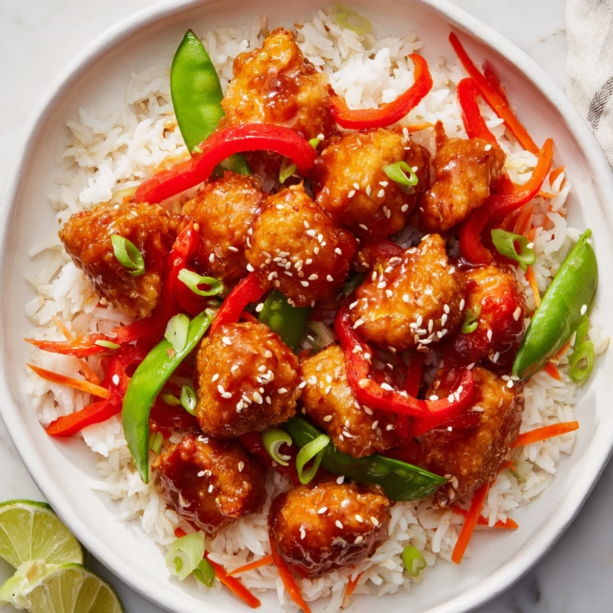 Flavorful Asian Chicken with Sesame Ginger Sauce
