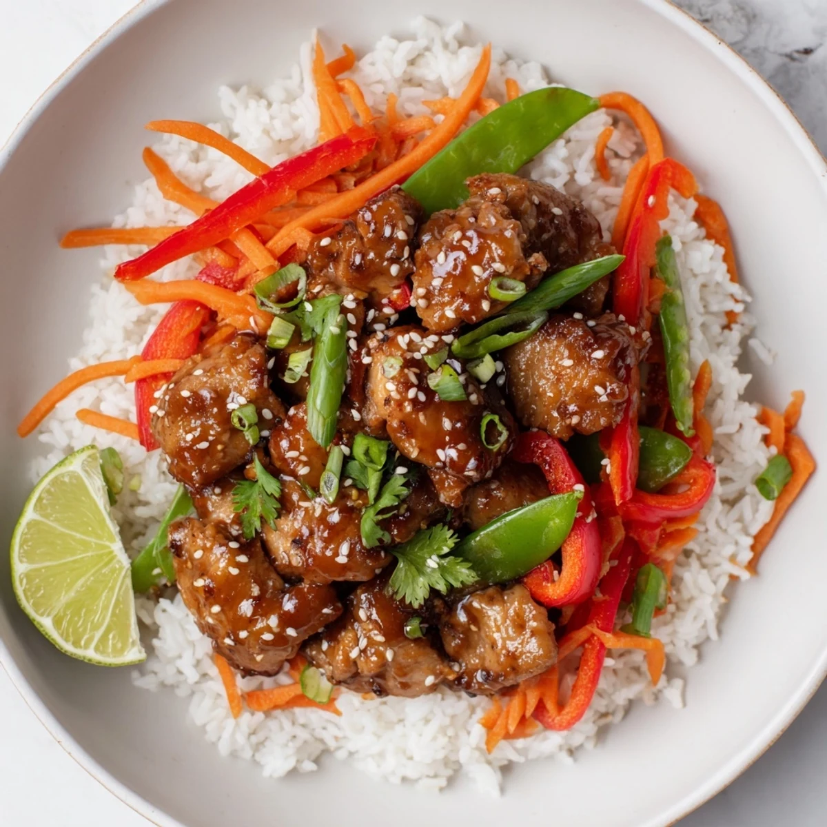 Flavorful Asian Chicken with Sesame Ginger Sauce